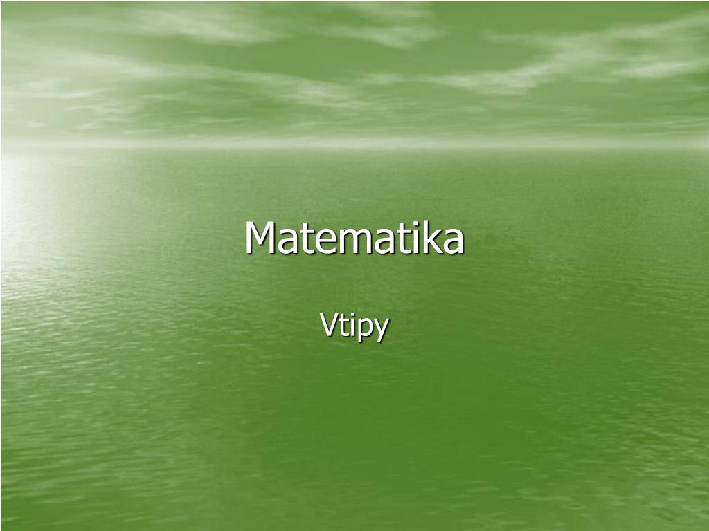 PPT - Matematika PowerPoint Presentation, free download - ID:5313238