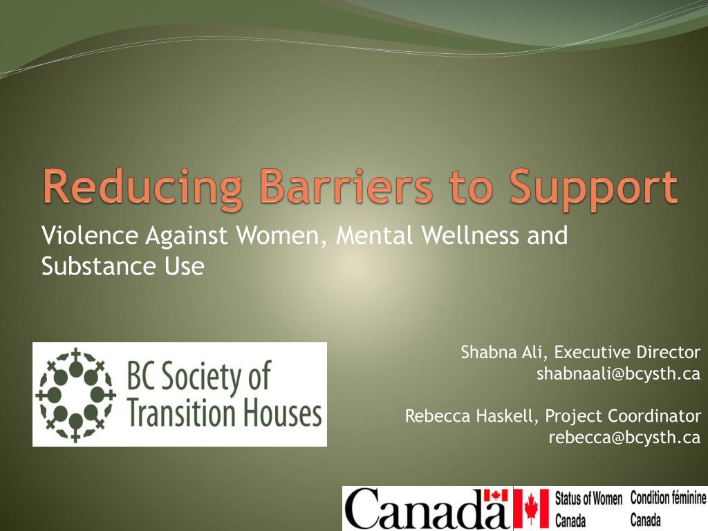PPT - Reducing Barriers to Support PowerPoint Presentation, free ...