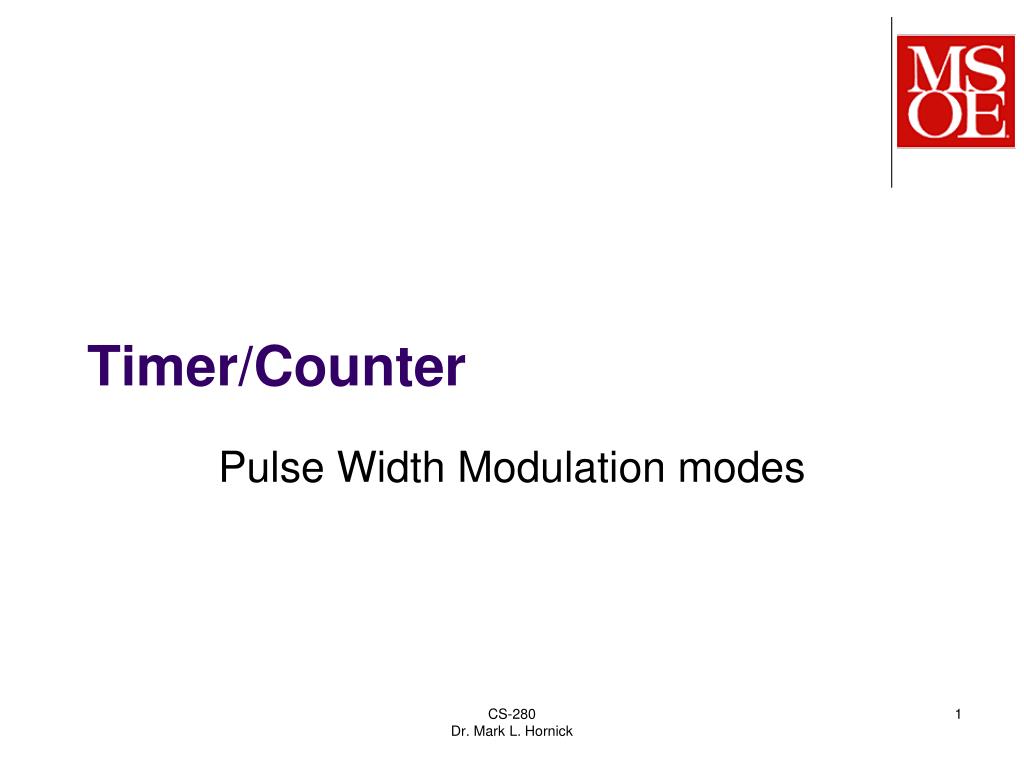 PPT - Timer/Counter PowerPoint Presentation, free download - ID:5320171