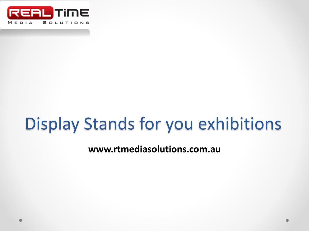PPT - Display Stands for you exhibitions PowerPoint Presentation, free ...