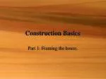 PPT - CONSTRUCTION BASICS PowerPoint Presentation, free download - ID ...
