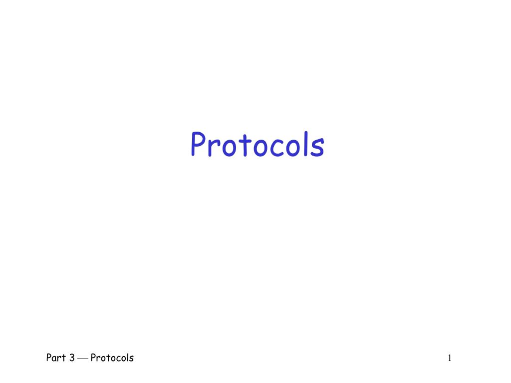 PPT - Protocols PowerPoint Presentation, free download - ID:5321442
