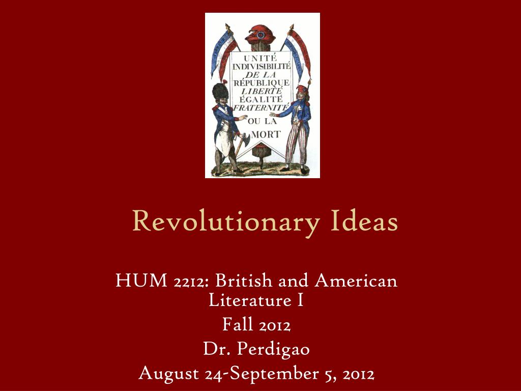 PPT - Revolutionary Ideas PowerPoint Presentation, free download - ID ...