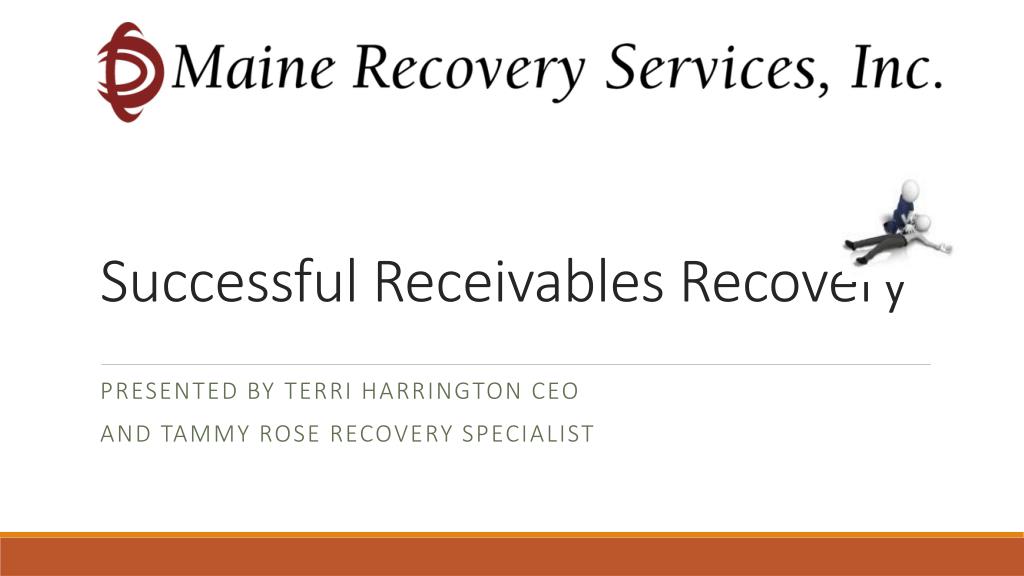 PPT - Successful Receivables Recovery PowerPoint Presentation, free ...