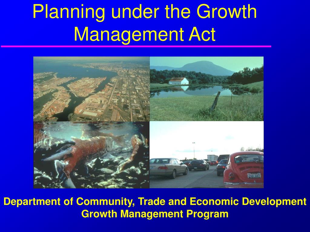 PPT - Planning under the Growth Management Act PowerPoint Presentation ...