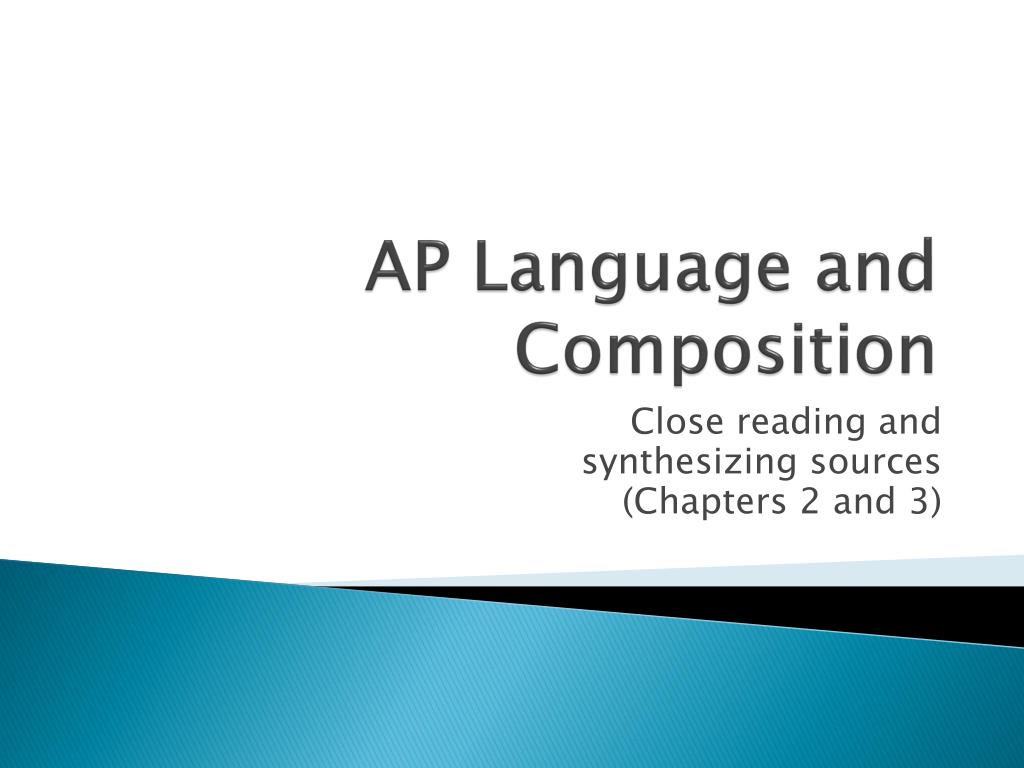PPT - AP Language and Composition PowerPoint Presentation, free ...