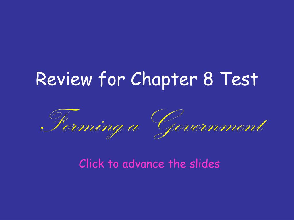 PPT - Review for Chapter 8 Test PowerPoint Presentation, free download ...