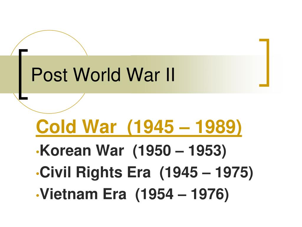 PPT - Post World War II PowerPoint Presentation, free download - ID:5326898