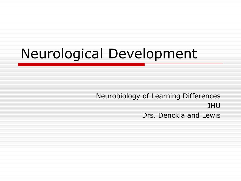PPT - Neurological Development PowerPoint Presentation, free download ...