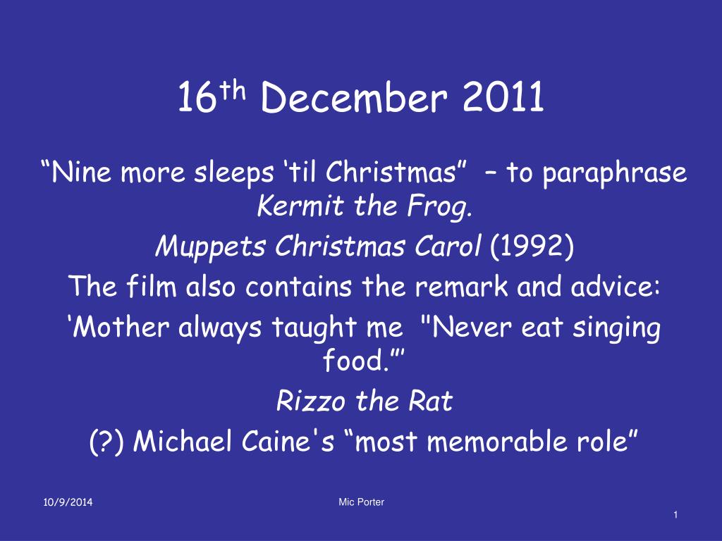 PPT - Historical Events on December 16th Through the Years PowerPoint ...