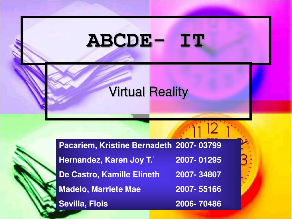 PPT - ABCDE- IT PowerPoint Presentation, free download - ID:5330400
