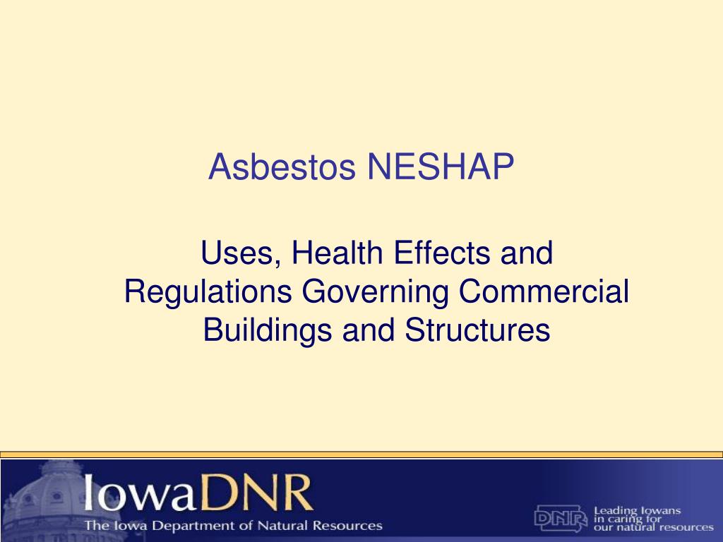 PPT - Asbestos NESHAP PowerPoint Presentation, free download - ID:5330488