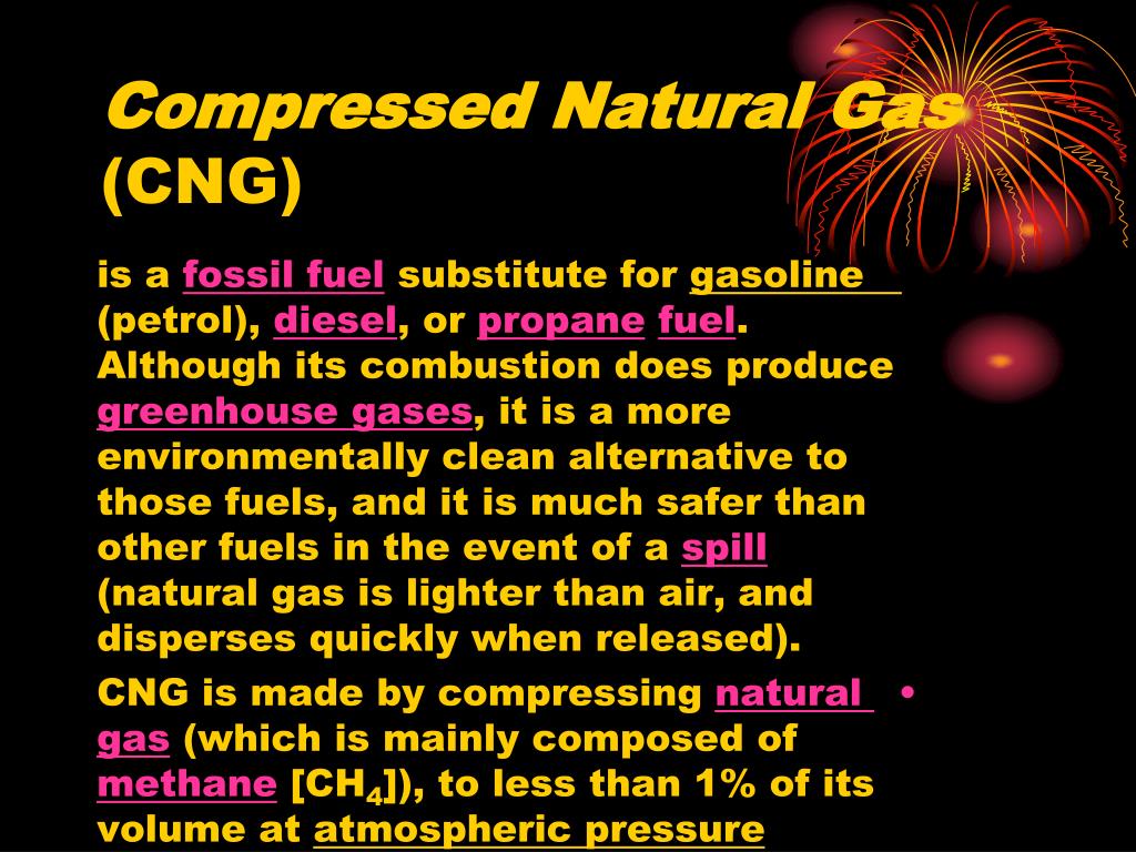 PPT - Compressed Natural Gas (CNG) PowerPoint Presentation, free ...