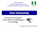 PPT - Basic Immunology PowerPoint Presentation, free download - ID:4604037