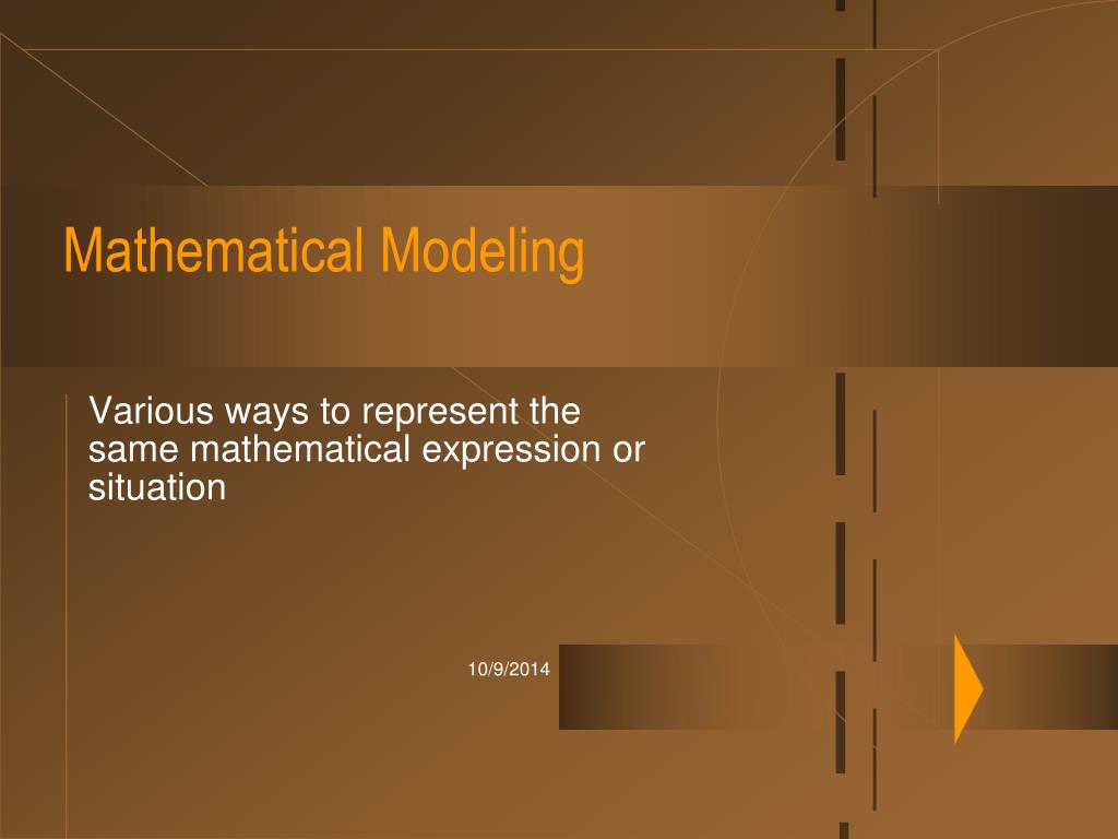 PPT - Mathematical Modeling PowerPoint Presentation, free download - ID ...