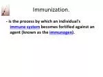 PPT - Immunization PowerPoint Presentation, free download - ID:9605400