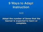 PPT - 10 Ways to Adapt a Textbook PowerPoint Presentation, free ...