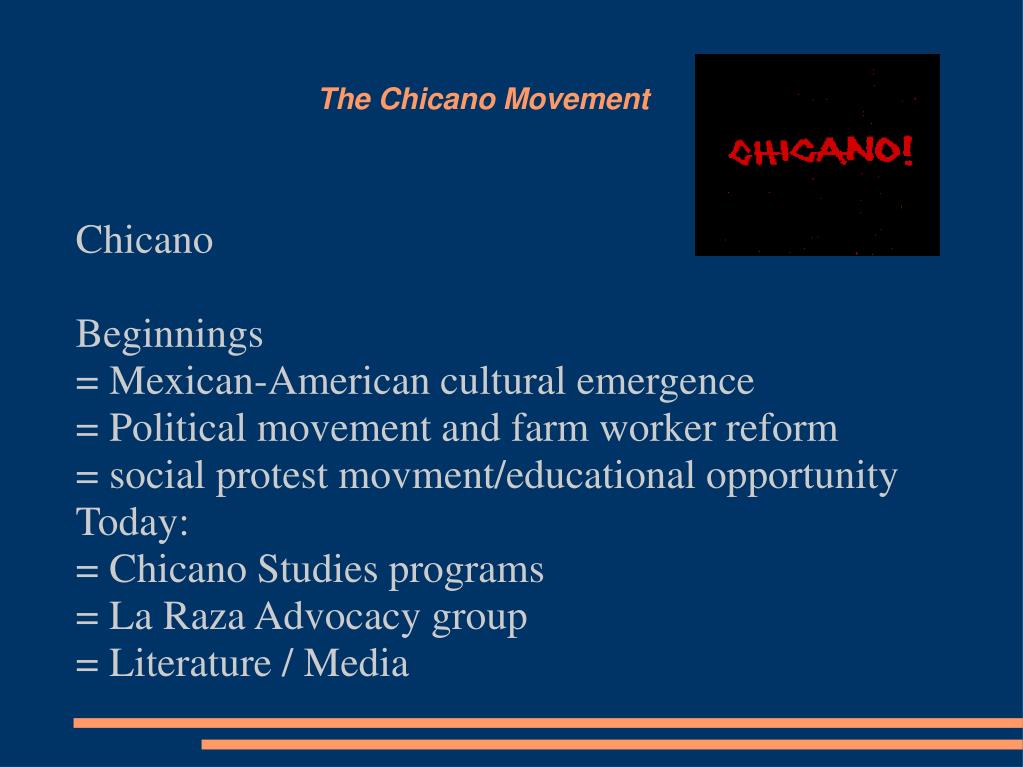 PPT - The Chicano Movement PowerPoint Presentation, free download - ID ...
