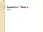 PPT - Curriculum Mapping PowerPoint Presentation, free download - ID ...