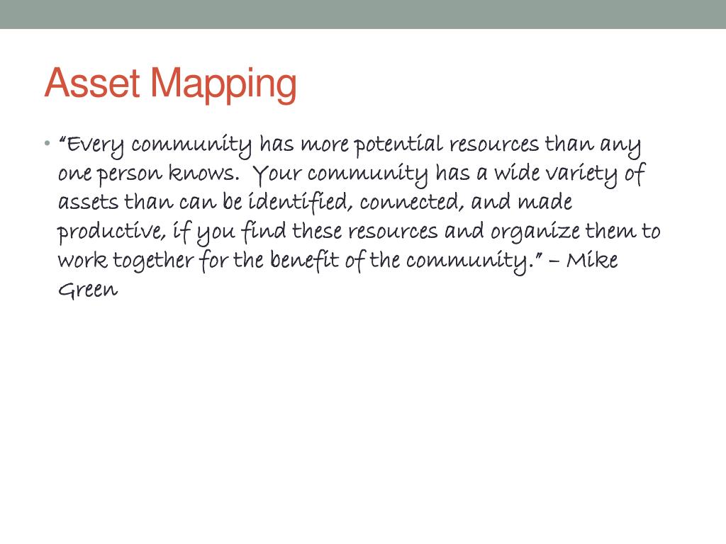 PPT - Asset Mapping PowerPoint Presentation, free download - ID:5336761