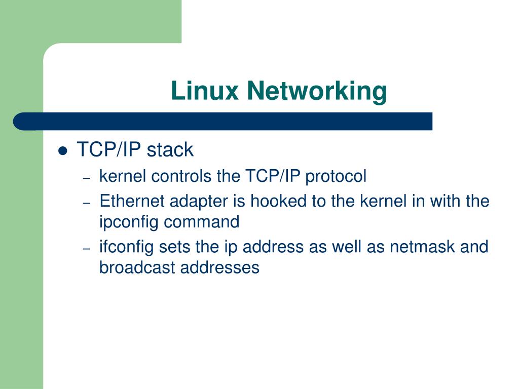 PPT - Linux Networking PowerPoint Presentation, free download - ID:5337631