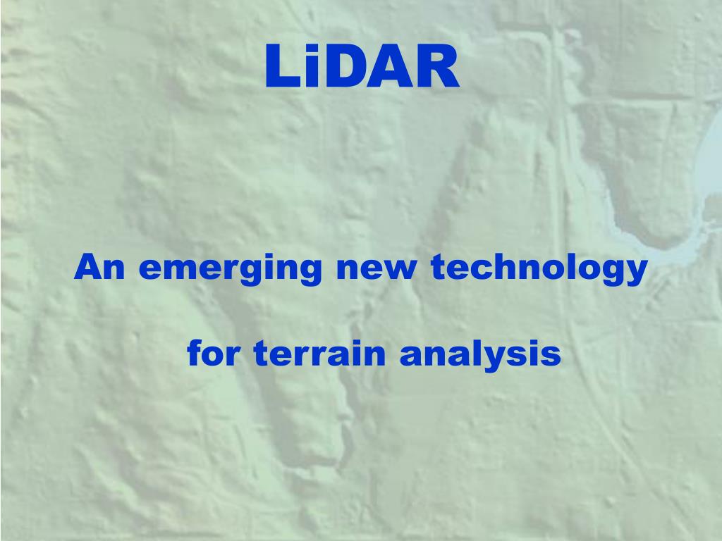 PPT - LiDAR PowerPoint Presentation, free download - ID:5337950
