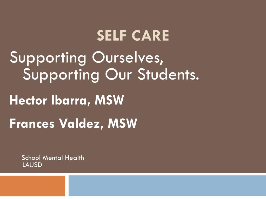 PPT - SELF CARE PowerPoint Presentation, free download - ID:5338018