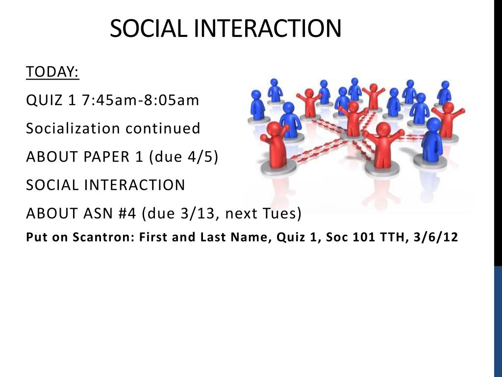 PPT - Social Interaction PowerPoint Presentation, free download - ID ...