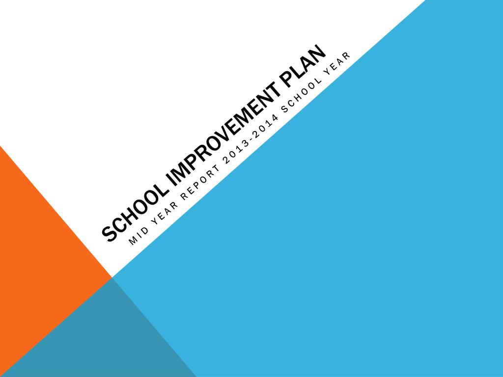 PPT - School Improvement plan PowerPoint Presentation, free download ...