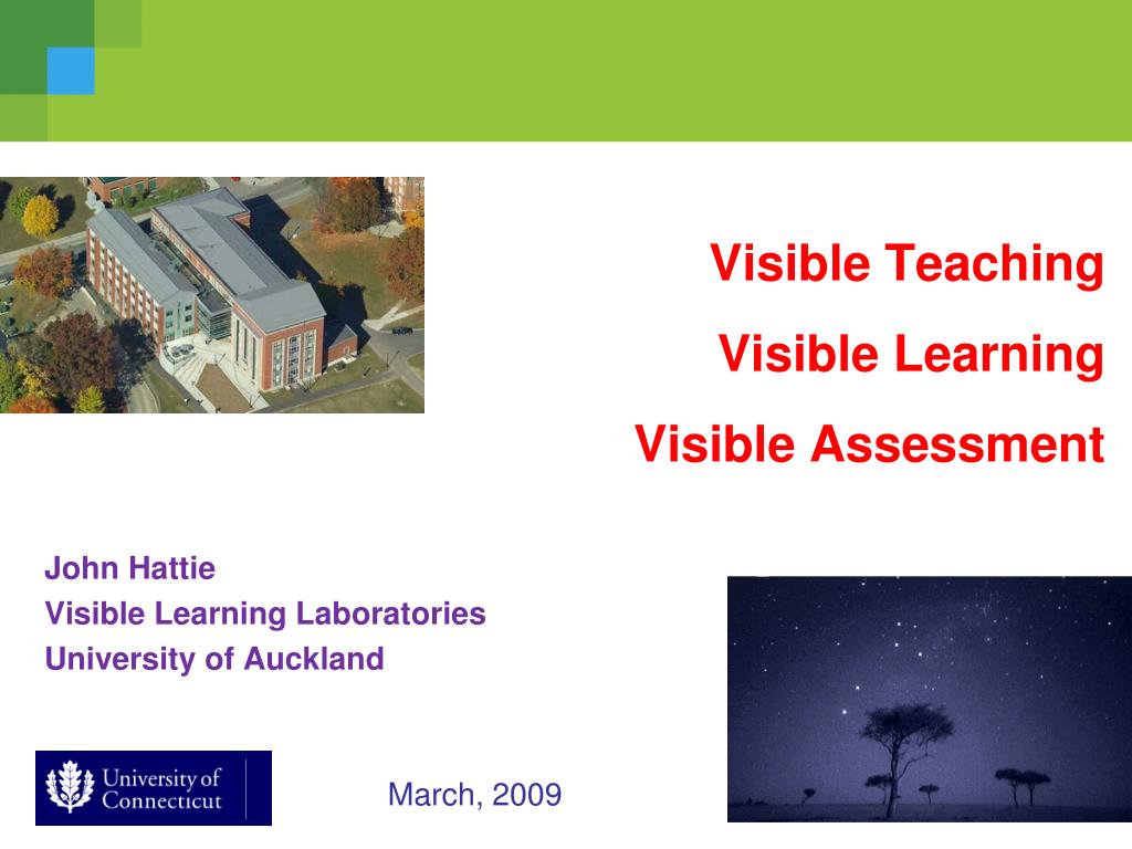 PPT - Visible Teaching Visible Learning Visible Assessment PowerPoint ...