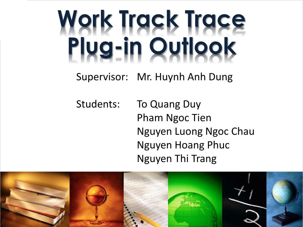 PPT - Work Track Trace Plug-in Outlook PowerPoint Presentation, free ...