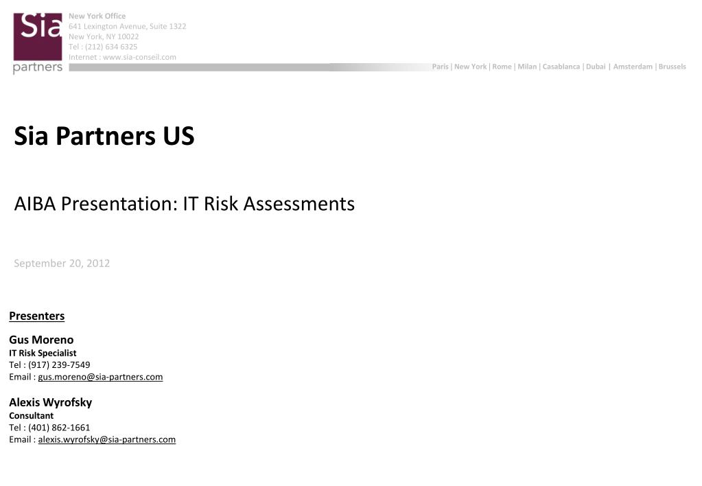 PPT - Sia Partners US PowerPoint Presentation, free download - ID:5343679