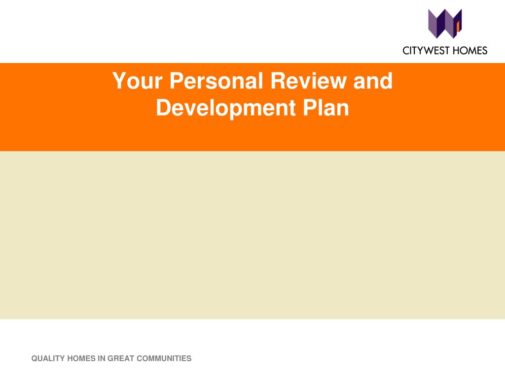 PPT - Your Personal Review and Development Plan PowerPoint Presentation ...
