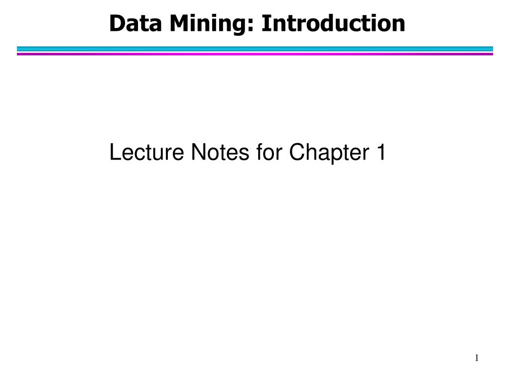 PPT - Introduction to Data Mining: Unveiling Insights from Vast Data ...