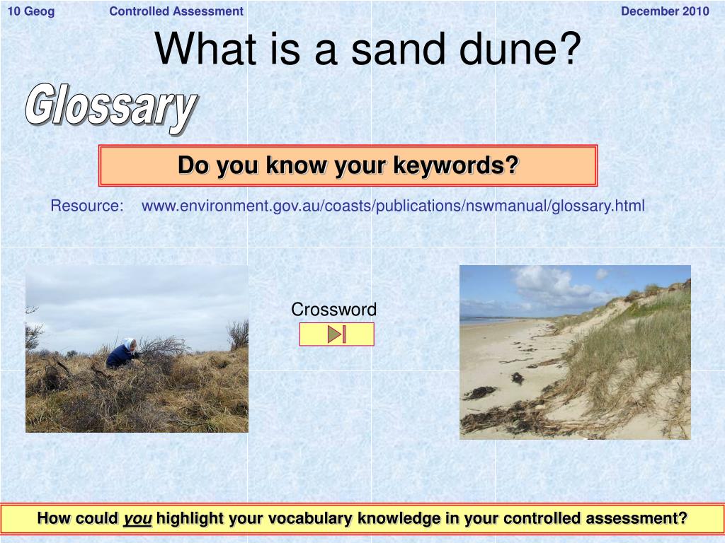 PPT - What is a sand dune? PowerPoint Presentation, free download - ID ...