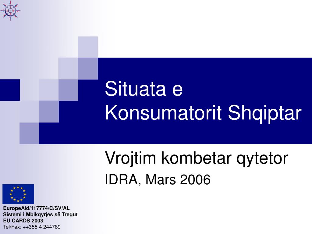 PPT - Situata e Konsumatorit Shqiptar PowerPoint Presentation, free ...