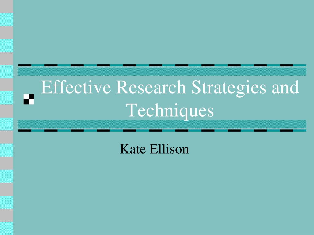 PPT - Effective Research Strategies: Evaluating Web Information ...