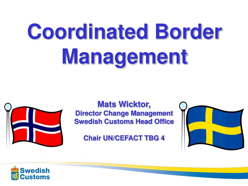 PPT - Coordinated Border Management PowerPoint Presentation, free ...