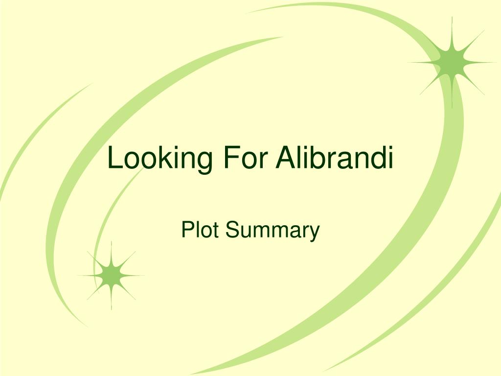 PPT - Looking For Alibrandi PowerPoint Presentation, free download - ID ...