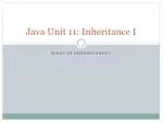 PPT - Inheritance in Java PowerPoint Presentation, free download - ID ...