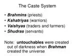 PPT - The Caste System PowerPoint Presentation, free download - ID:5770407