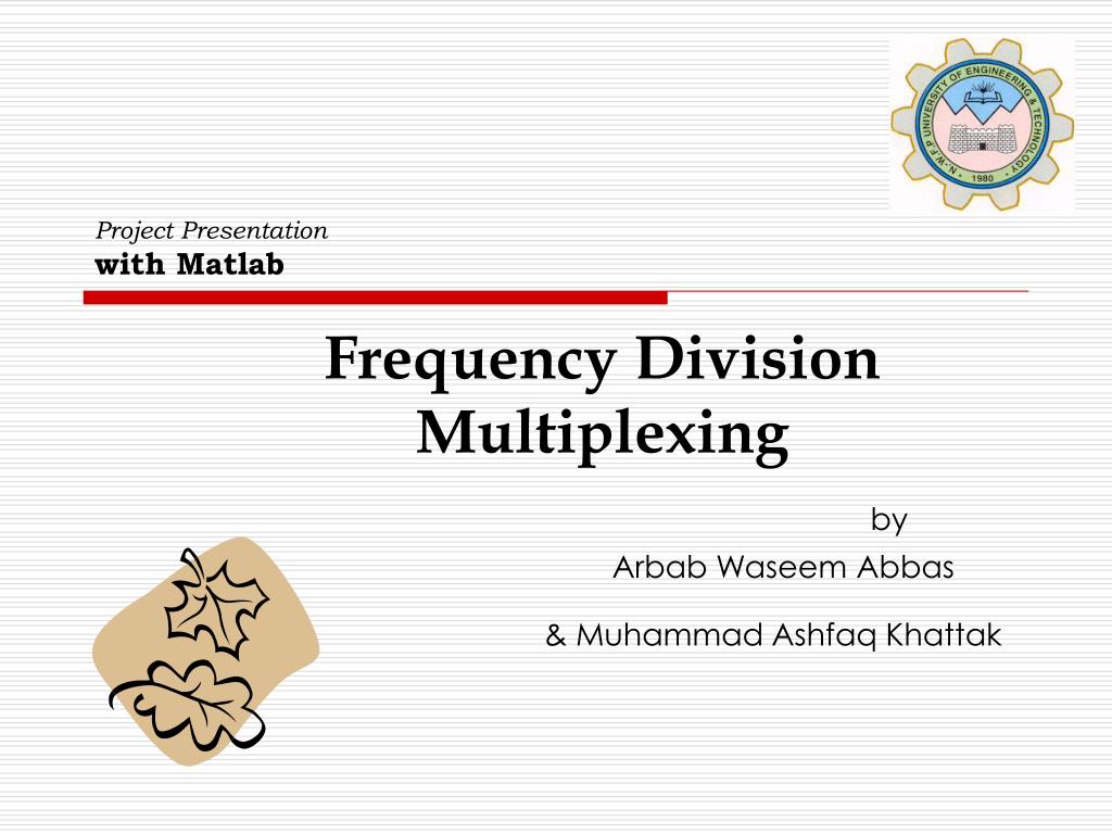 PPT - Project Presentation with Matlab PowerPoint Presentation, free ...