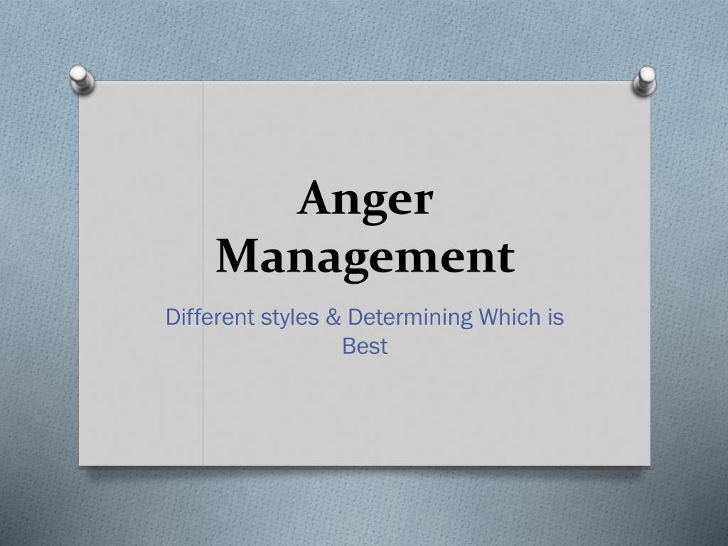 PPT - Anger Management PowerPoint Presentation, free download - ID:5361063