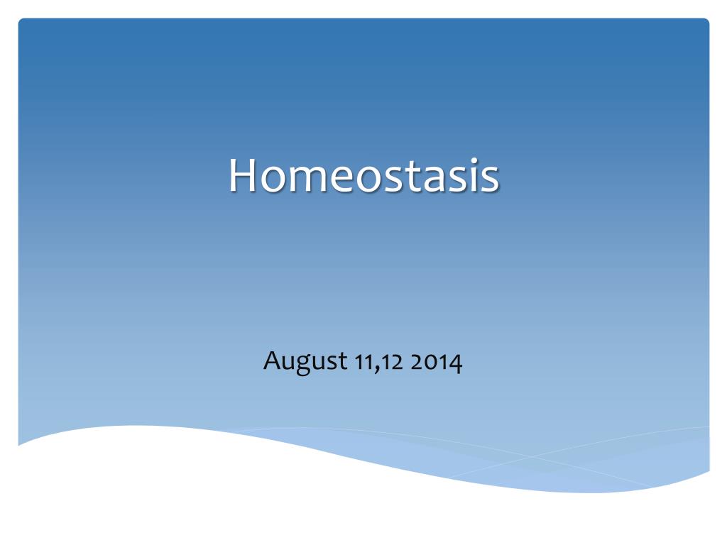 PPT - Homeostasis PowerPoint Presentation, free download - ID:5362923
