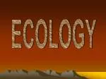 PPT - Ecology Basics Everything you should have retained from BIOLOGY ...