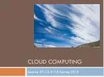 PPT - Lecture 9 Stability & Cloud Development PowerPoint Presentation ...