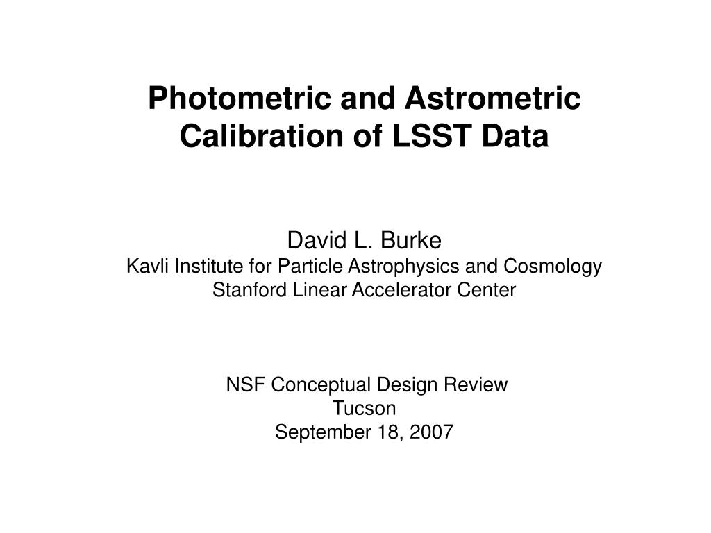 PPT - Photometric Design Specifications PowerPoint Presentation, free ...