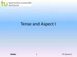 PPT - The Tense and Aspect System PowerPoint Presentation, free ...