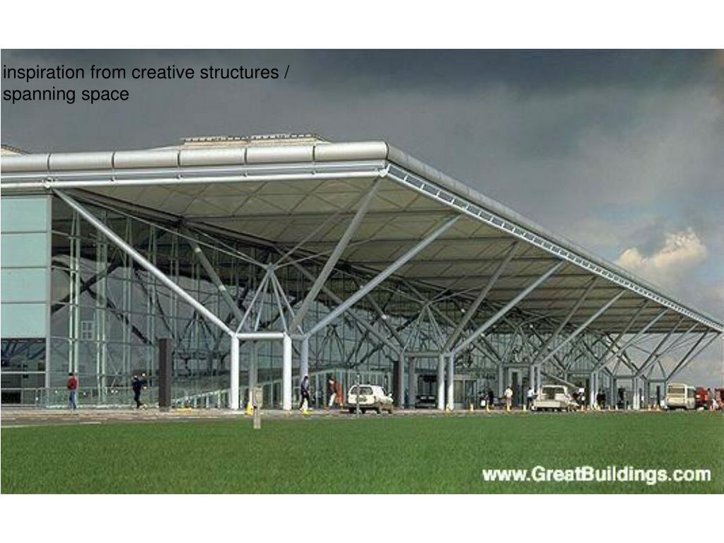 PPT - inspiration from creative structures / spanning space PowerPoint ...