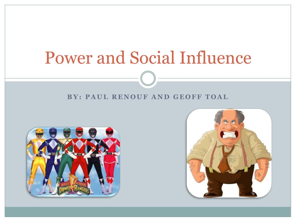 PPT - Power and Social Influence PowerPoint Presentation, free download ...
